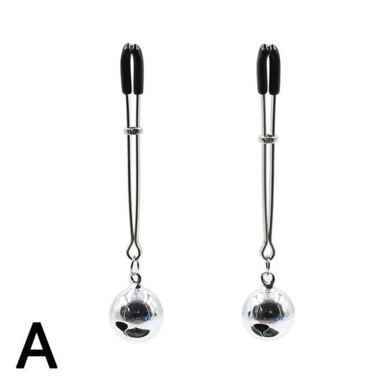 Pince À Mamelon Réglable, Barres En Acier, Stimulateur De Clitoris, Bdsm, Fétiche, Flirt ...
