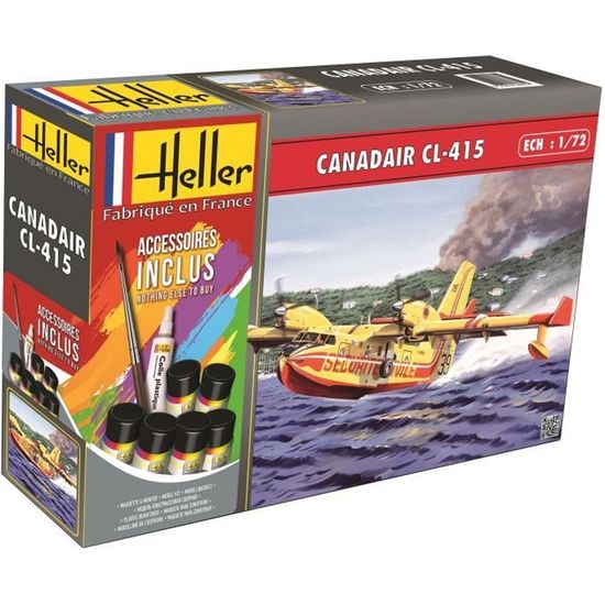 MAPED HELLER Canadair Cl-415 - Cdiscount Jeux - Jouets