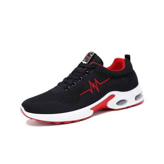 Baskets Hommes - MOBIGARLAN - Chaussures de Sport - Rouge - Sneakers ...
