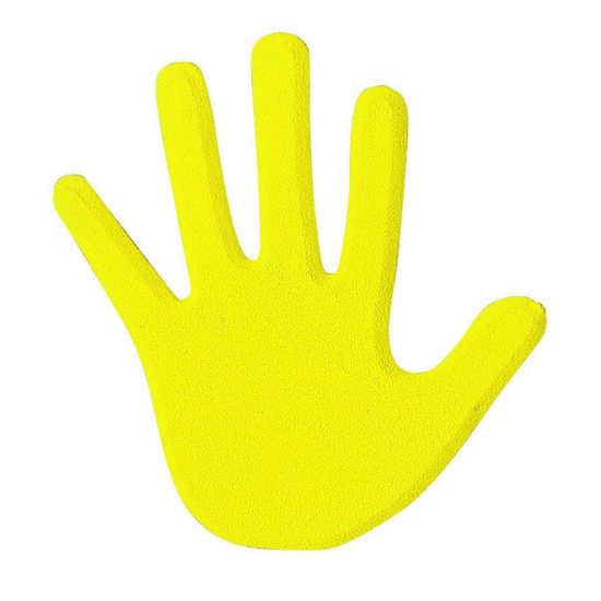 Paire de mains jaune pour marquage - Cdiscount