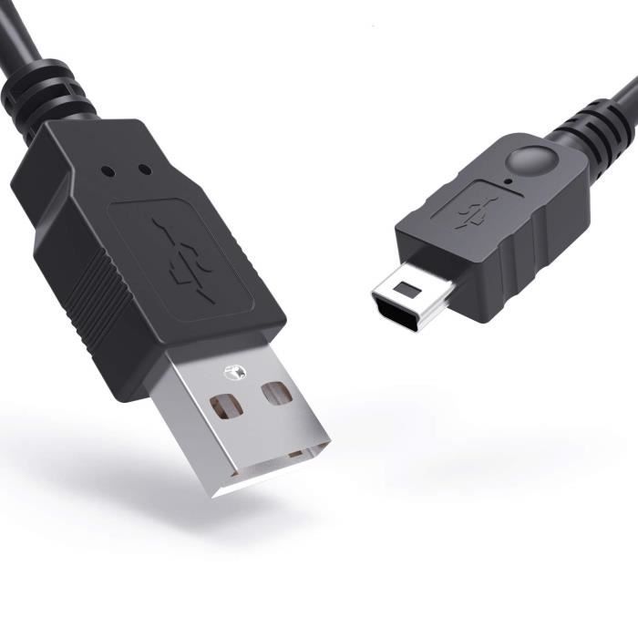 Mini câble USB pour appareil photo Canon 3M, câble USB de ...