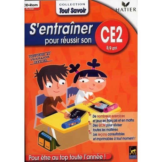 S'ENTRAINER POUR REUSSIR SON CE2 / LOGICIEL PC CD- - Cdiscount Jeux vidéo