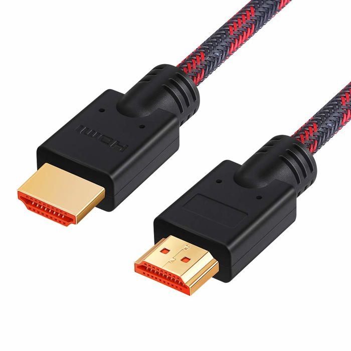 Cble HDMI HDMI Haute Vitesse avec Ethernet 3D 1080p Full HD ARC et ...