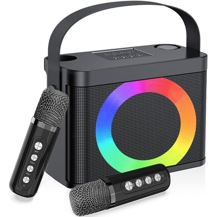 Karaoke Adult Professional Karaoke Speaker 2 Mic Wireless Karaoke ...