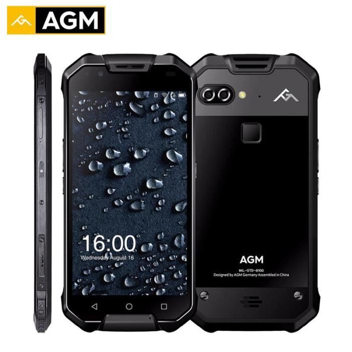 AGM X2 IP68 téléphone étanche 5,5 pouces FHD 6 Go RAM 64 Go ROM ...