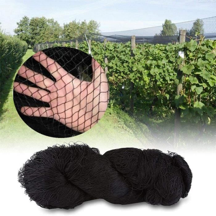 Filet de protection contre les oiseaux, 10 * 10m filet d'étang filet de protection des vergers ...