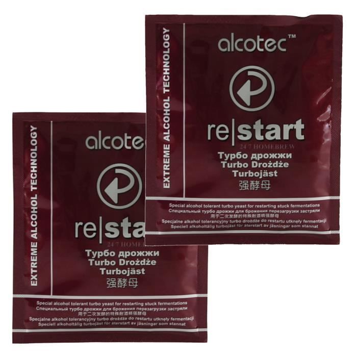 2 x redémarrage Super levure - 2x Re-Start Super Wine Yeast - La cave ...