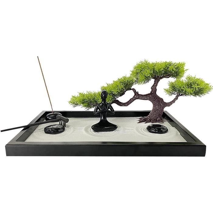 Kit de Jardin ZenMini Jardin de rocaille Japonais Jardin Zen avec ...