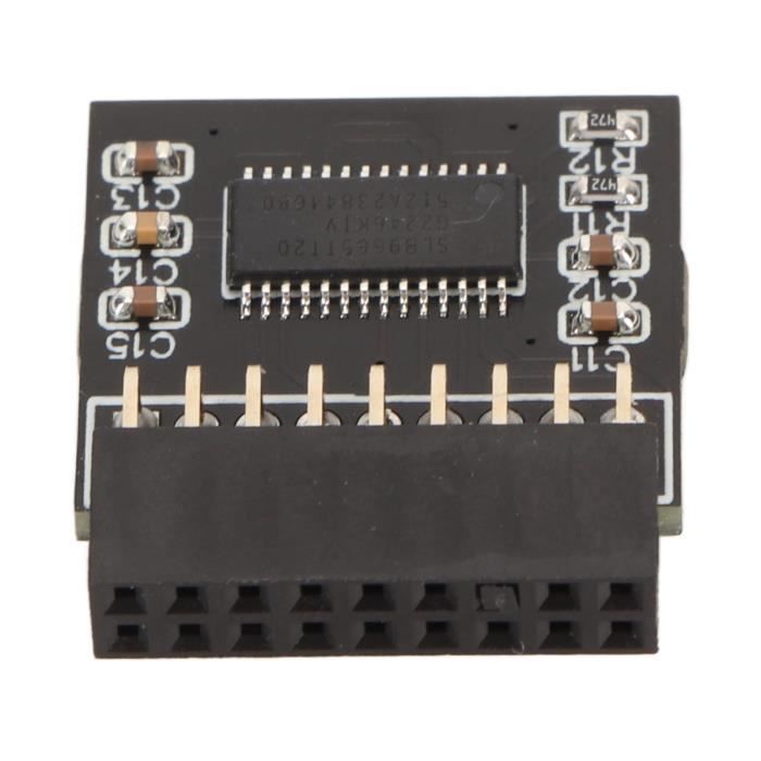 EJ.life Module TPM 2.0 18Pin Stabilité élevée pour Carte Mère Asrock ...