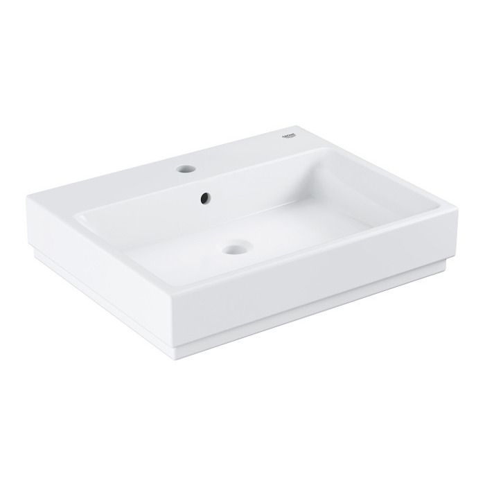 Grohe - Cube Ceramic Lavabo, 600x490 mm, PureGuard, blanc alpin ...