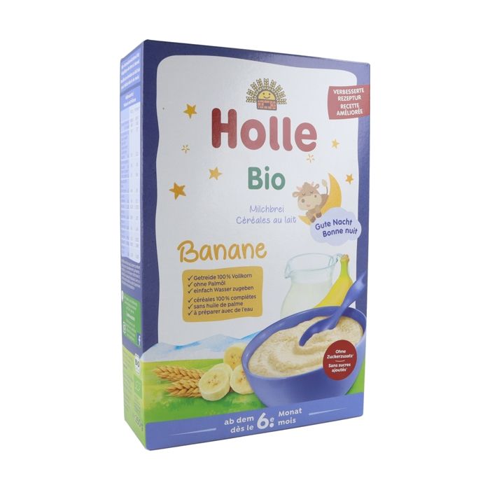 Holle Bouillie au Lait Banane Bio +6m 250g - Achat / Vente céréales ...
