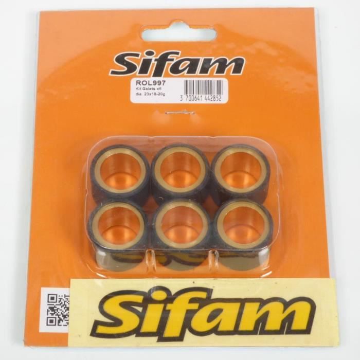 Galet rouleau de variateur Sifam pour Quad Kymco 300 MXU 2006 à 2019 ...