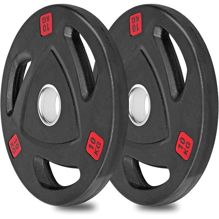 Wuuhoo Disques d'haltères Olympiques Ray– Plaques de Poids, Set de 2 ...