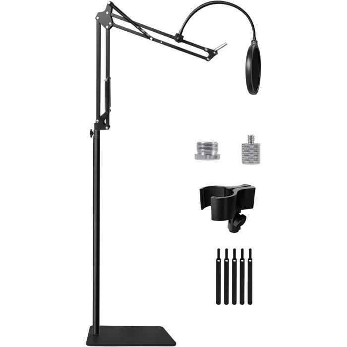 Bras Micro De Sol Pied Et Support Pour Blue Yeti, Yeti Nano, Snowball, Hyperx Quadcast, Elgato ...