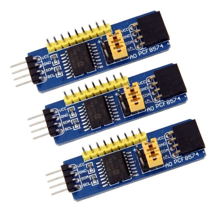 3 Pcs PCF8574 IO Carte D'extension I2C Carte De Développement Pour ...