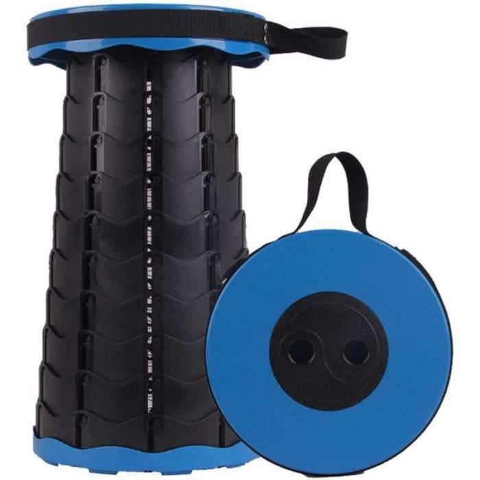 Tabouret Pliant Portable Tabouret Télescopique avec Hauteur Réglable et ...