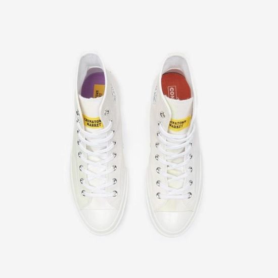 Converse X Chinatown Market Chuck 70 Hi Uv - Converse - Blanc - Homme ...