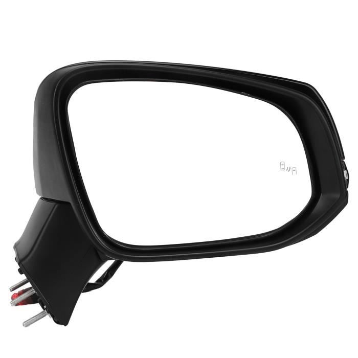Akozon Power Heated Side Mirror, 8 Pins Rear View Mirror Assembly Gloss ...