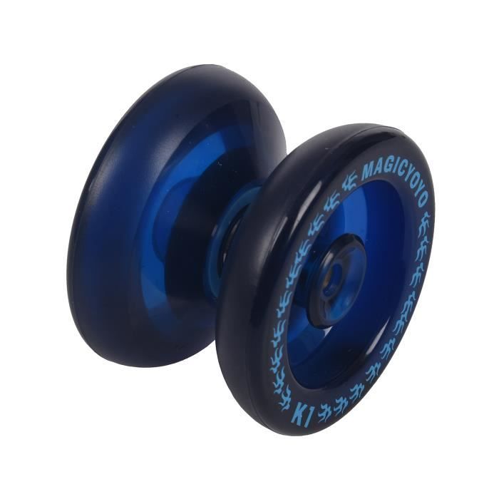 MAGIC YOYO K1 Spin ABS Yoyo Nouveaux PVC professionnel Jouets Yoyo avec Hubstacks Bleu ...