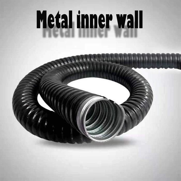 2 Mètres Flexible Fil Câble Conduit Tuyau-Gaine de Protection de Câble ...