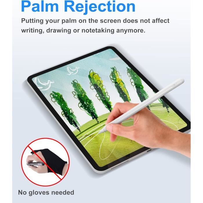 Stylet Pen Pour Apple Ipad Pencil (2018-2022), Pour Ipad Pro 11-12.9 ...