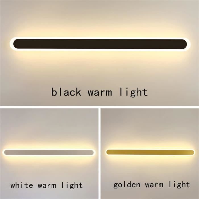 Longue Barre Salon Applique Murale Interieur Led Dimmable Lampe Murale Moderne Up Down Chambre ...
