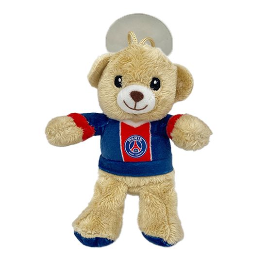 Ourson Peluche - PARIS-SAINT-GERMAIN - 15 cm - Beige, bleu et rouge ...