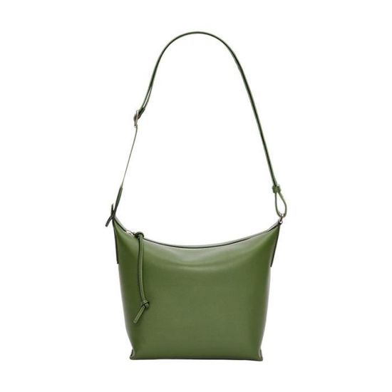 Sac à bandoulière - Loewe - Cubi 23 - Cuir de veau - Vert doux - Petite ...