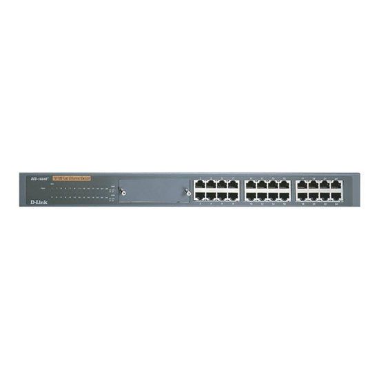 Switch Dlink DES-1024R+ 24 Ports RJ-45 10/100 - Cdiscount Informatique
