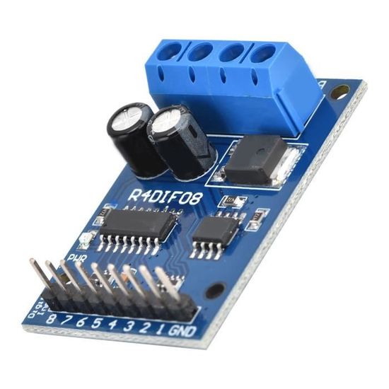 HURRISE 8‑Channel Digital Input Module, RTU Module Support 247 Devices ...