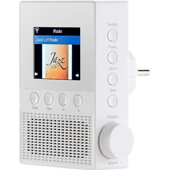 Mini radio Internet sans fil pour prise murale - Cdiscount TV Son Photo