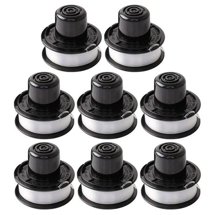 Bobines de fil de rechange RS-136-BKP 8 pices pour tondeuse gazon Black Decker TONDEUSE ...
