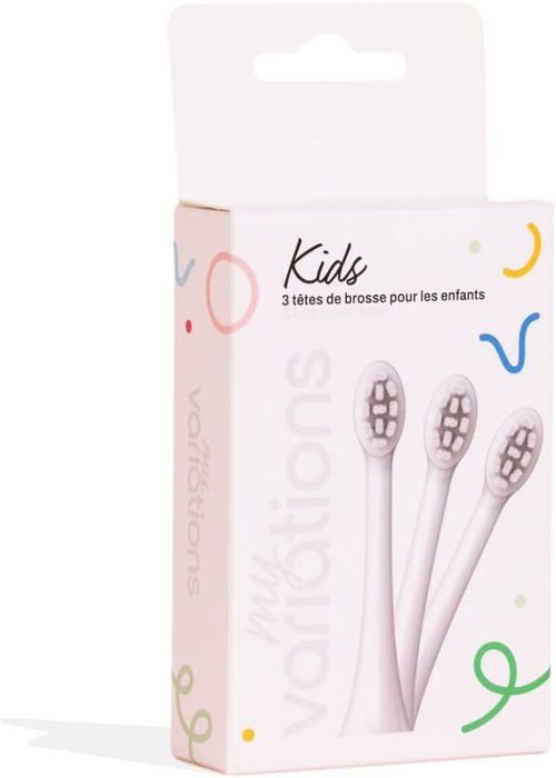 Kids-Pack 3 Têtes De Brosse À Dents Électrique Sonique Pour Enfants[105 ...
