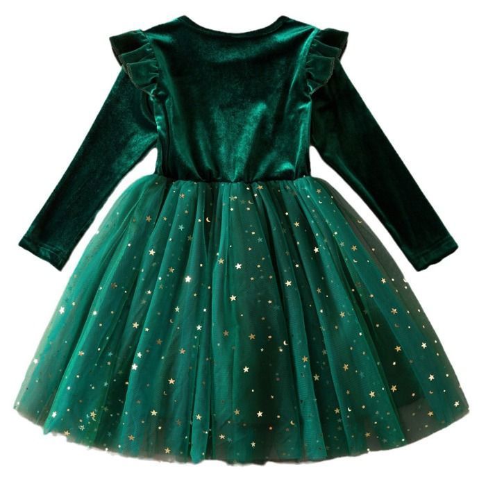 Robes Enfant Fille Ceremonie 2-7 Ans Hiver Robe Princesse Et Elegant ...