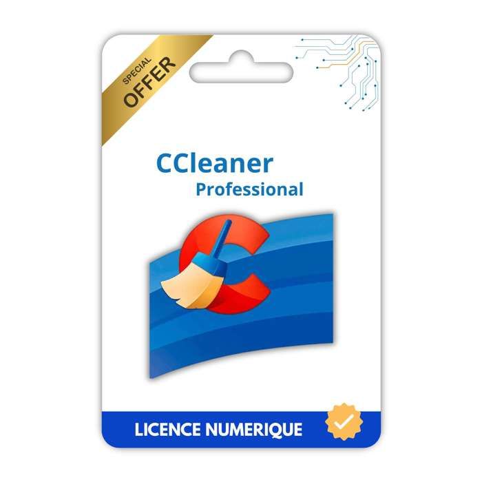 CCleaner Pro V7 – Licence numérique 1 an – 3 PC – Activation immédiate ...
