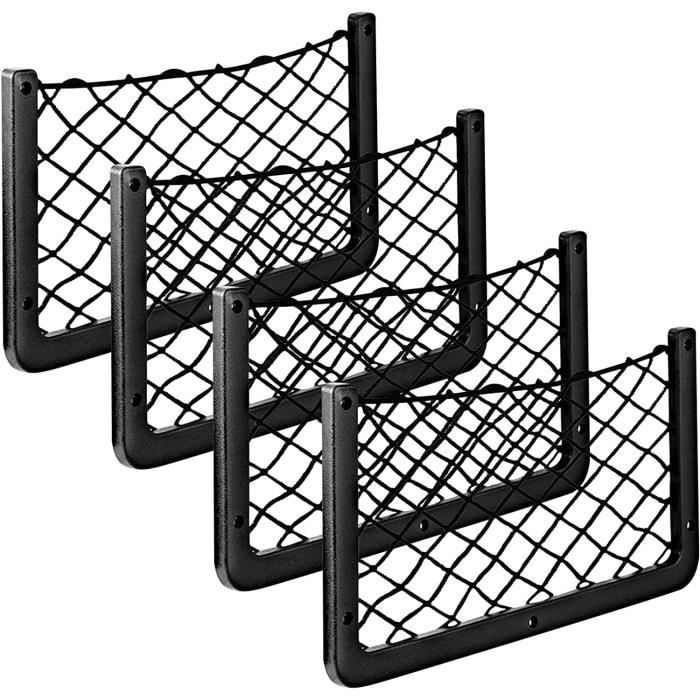 Filet Rangement pour Voiture 4 Pièces Filet Coffre Voiture 36x18cm Sac ...