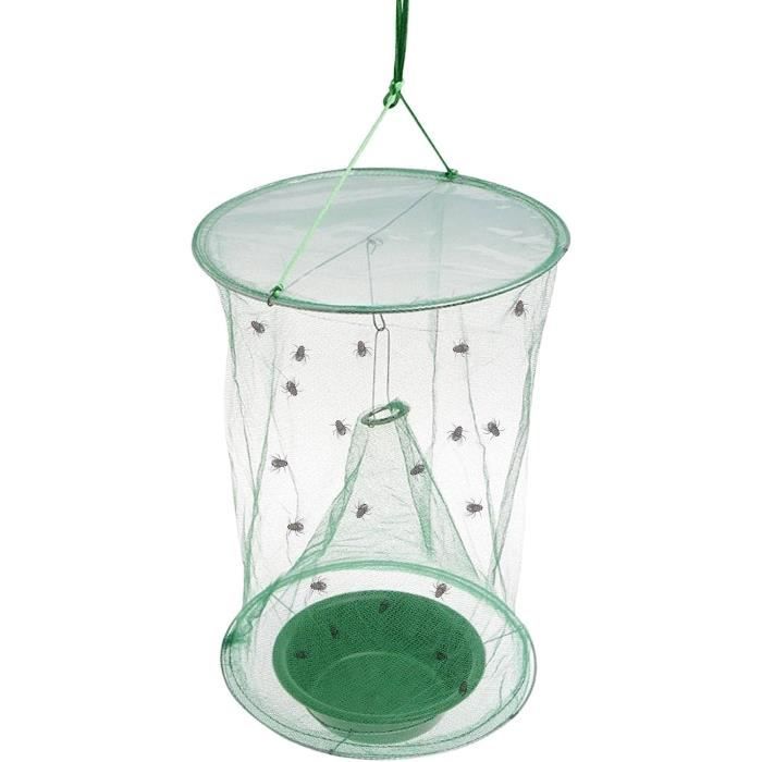 Piège À Mouche De Fruits, Piège À Insectes Pliable Cage De Piégeage Des ...