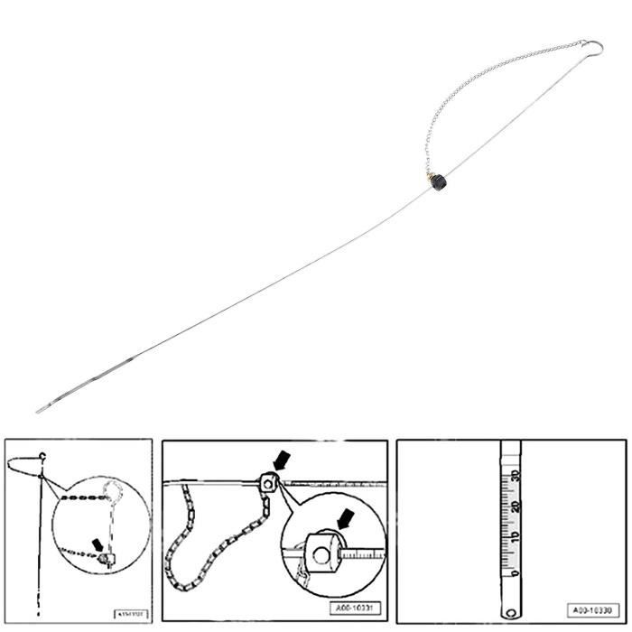 Capteurs De Niveau D huile Moteur - Gohantee Jauge Réglable A6 A5 A4 2 ...