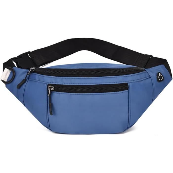 Sac Banane Homme Femme, Sac À Bandoulière Sac Messager Multifonctionnel En Tissu Oxford, Sac ...