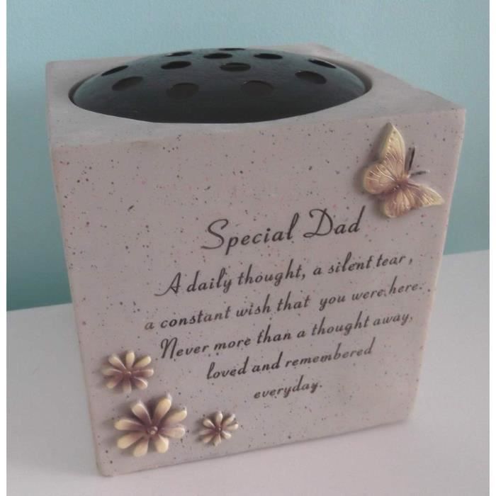 Fischhoff David Pot Funéraire Gravé Avec Poème Special Dad [Texte En ...