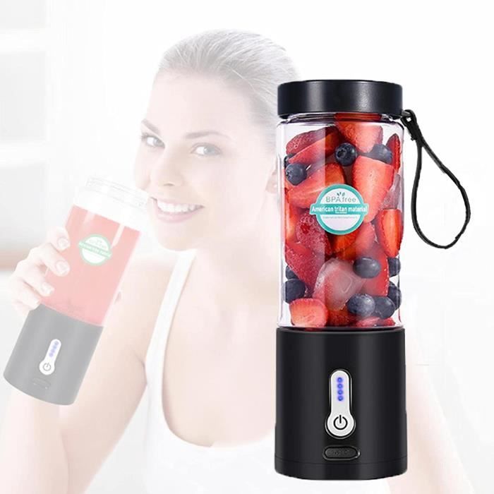 Mixeur Portable Mini Blender Juicer Cup sans BPA pour Sport Et Voyage ...