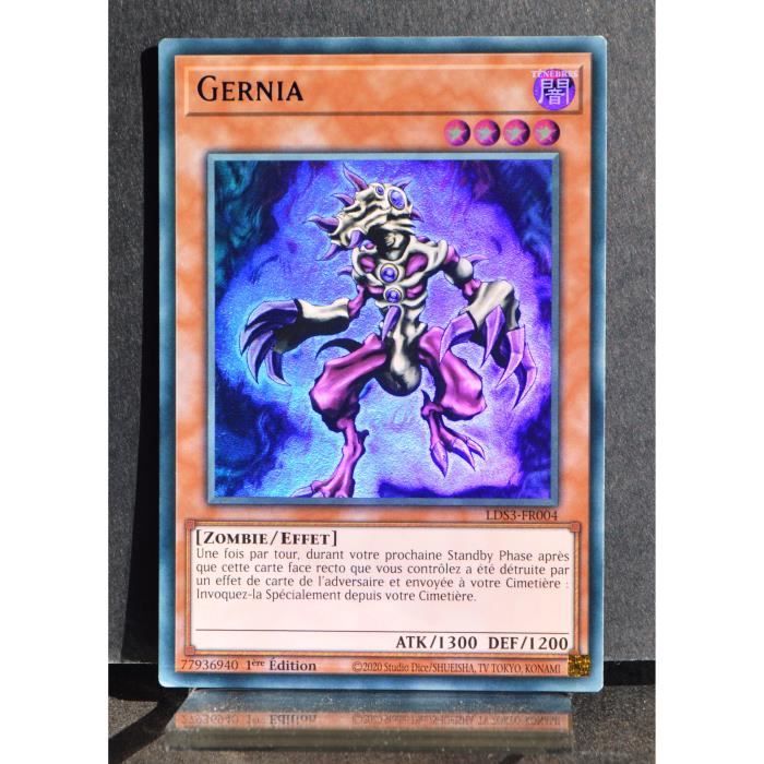 Carte YU-GI-OH LDS3-FR004 Gernia - Bleu Ultra Rare NEUF FR - Cdiscount ...