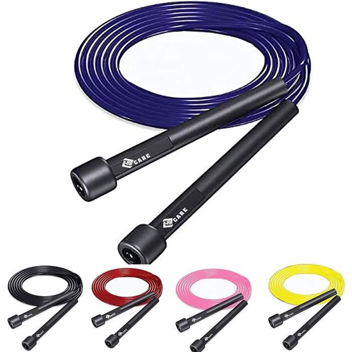 Corde à Sauter - Jump Speed Rope - 2 Câbles Ajustables - Livret d ...