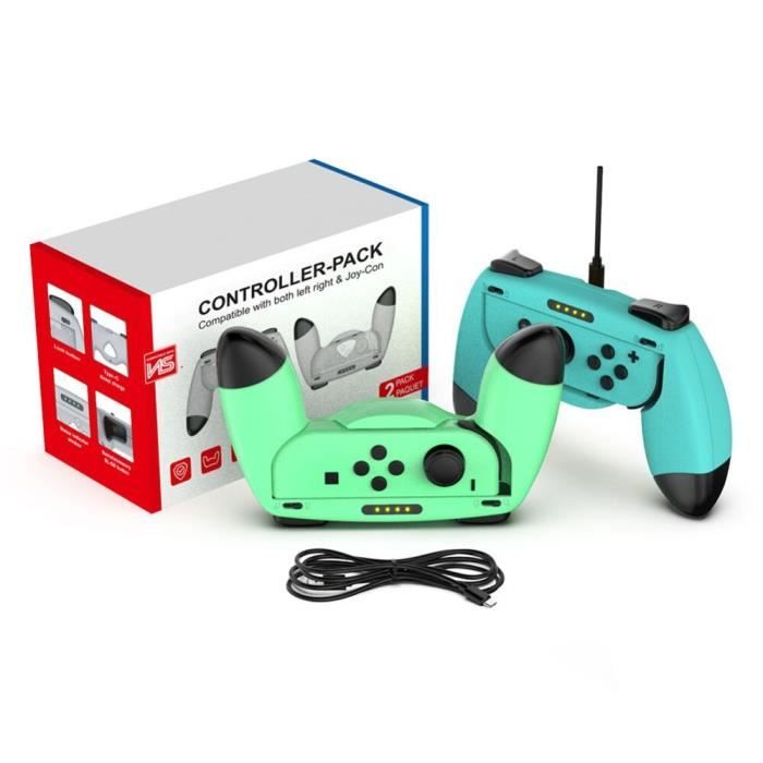 Manette jeux vidéo,poignée Oled pour Switch, support de Charge ...