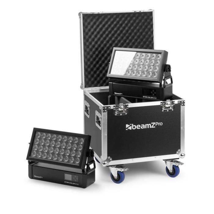 BeamZ Professional FLC5402 Flightcase pour 2 StarColor540 ou 540Z ...