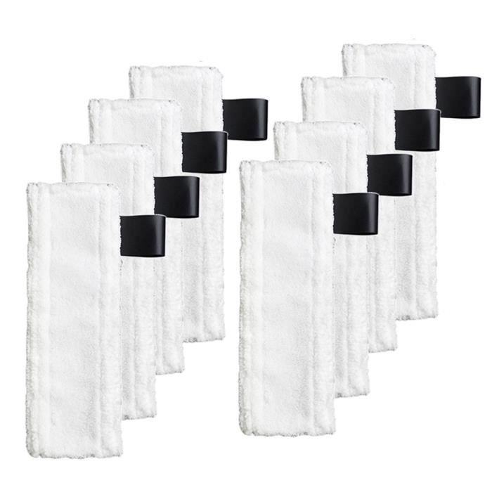 DAMILY® 8Pcs Remplacement du tampon de nettoyage pour vadrouille à ...