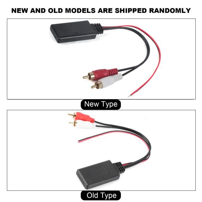 FAR Adaptateur universel de module Bluetooth sans fil AUX Audio 2 RCA ...