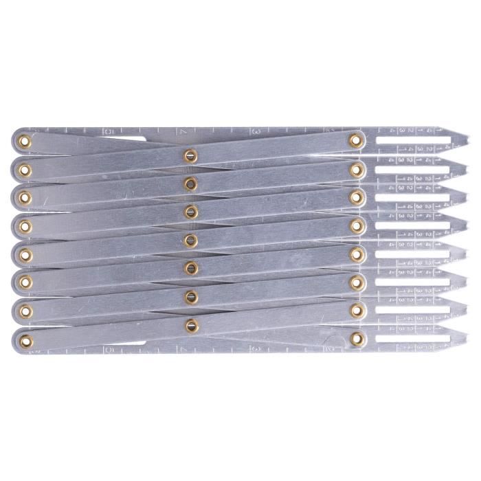 EJ.life jauge de couture extensible Jauge de couture en aluminium ...