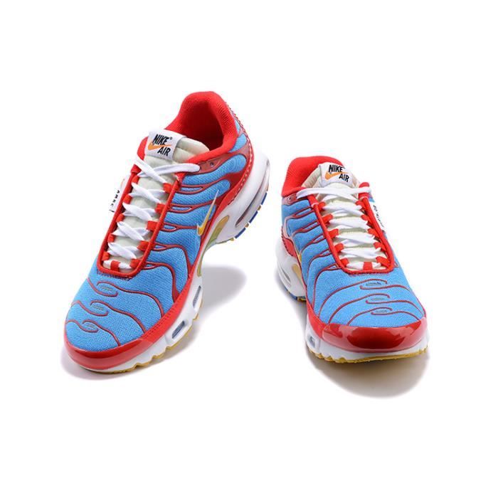 Baskets NIKKE TN Plus 3 Chaussures 38909-391 Bleu rouge Hommes SZ-42 ...