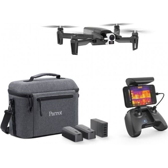Drone - PARROT - Anafi Thermal - Caméra 4K HDR et thermique FLIR - Autonomie 25 min - Cdiscount ...